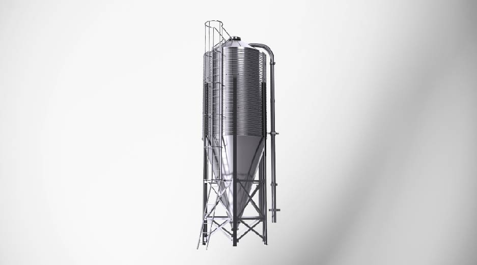 Aluminum Raw Material Silos - T-MAX Process and Equipment